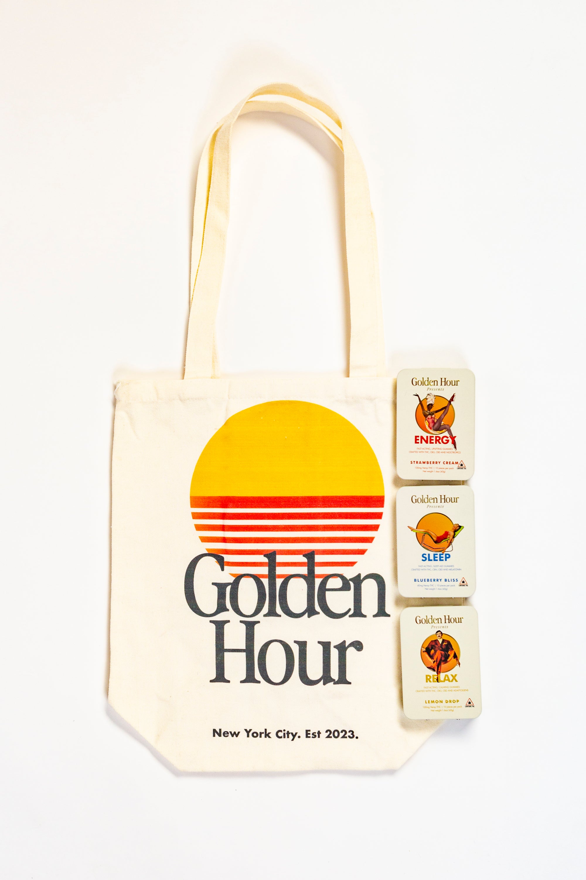 Total Wellness Bundle - 3 Tins of Hemp Gummies | Golden Hour